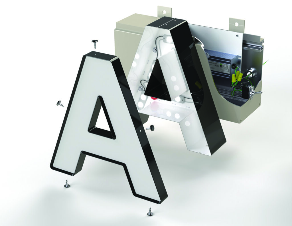 Channel Letters Architectural Signage | Charleston Sign Manufacturing